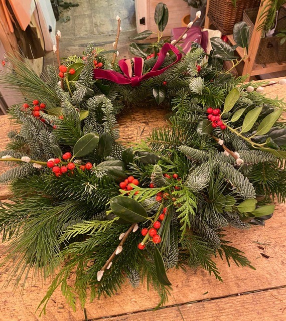 Christmas Wreath-Making Workshop with Lizzie Lonsdale ***2 PLACES ...
